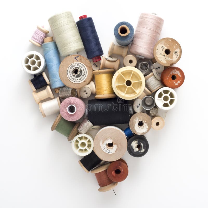 Thread stock image. Image of embroidery, objects, needle - 39920061