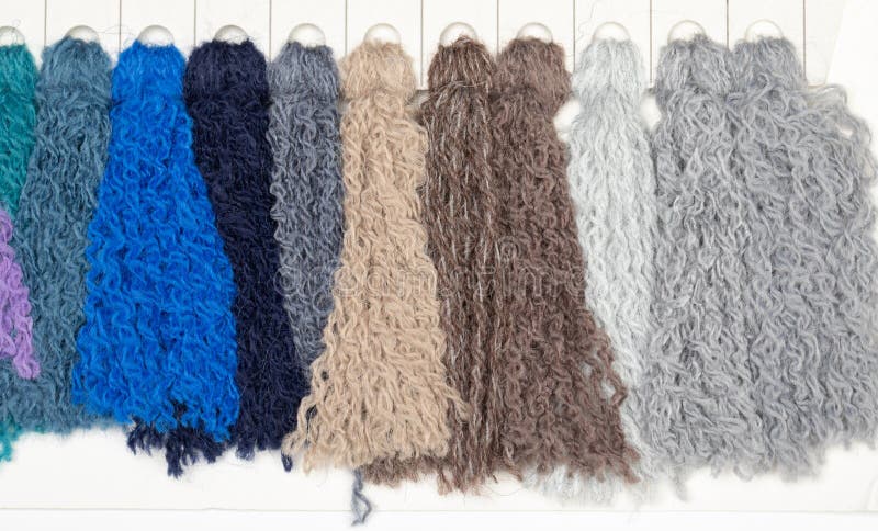 Thread color card stock photo. Image of clothing, garment - 61447392