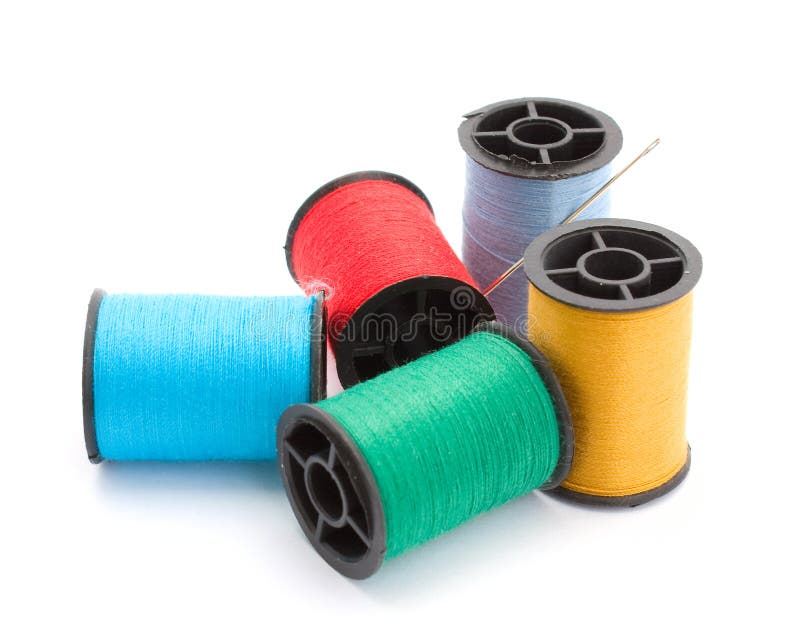 Thread coloured stock photo. Image of blue, green, craft - 9063470