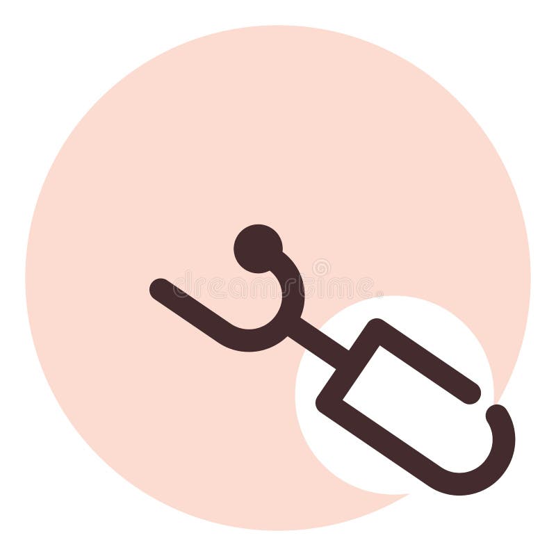 Thread cutter, icon stock vector. Illustration of vintage - 261367383