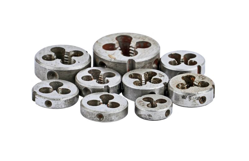 Thread cutting die stock image. Image of metal, repairing - 20452561