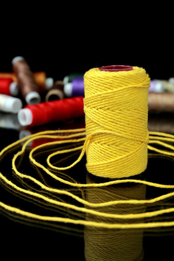 Thread stock image. Image of embroidery, spools, colored - 26402089