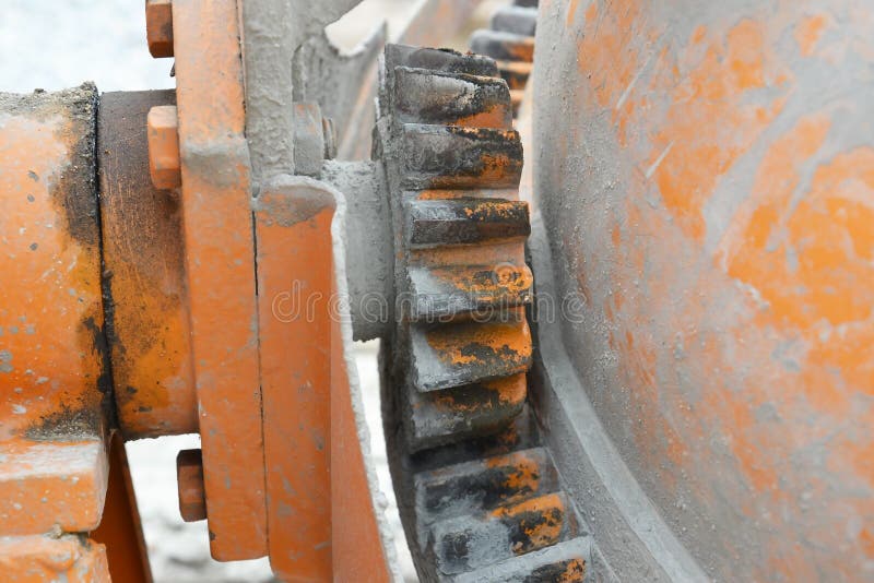 A thread of gear stock photo. Image of mixer, cooperation - 183524840