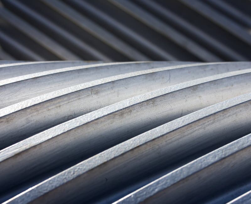 The Thread of Gear Close Up Stock Image - Image of clockwork, helix ...