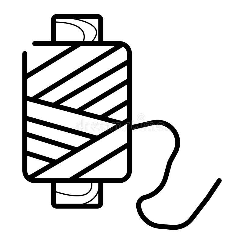 Thread Icon stock illustration. Illustration of isolated - 135690285
