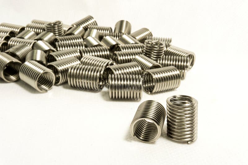 Thread inserts stock photo. Image of disassemble, iron - 95785418