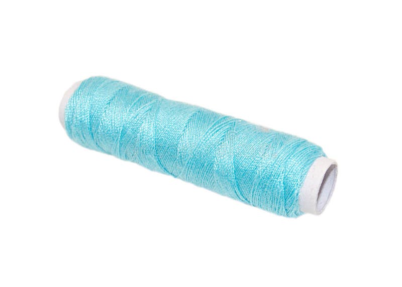 Thread Isolated on White Background Stock Photo - Image of isolated ...