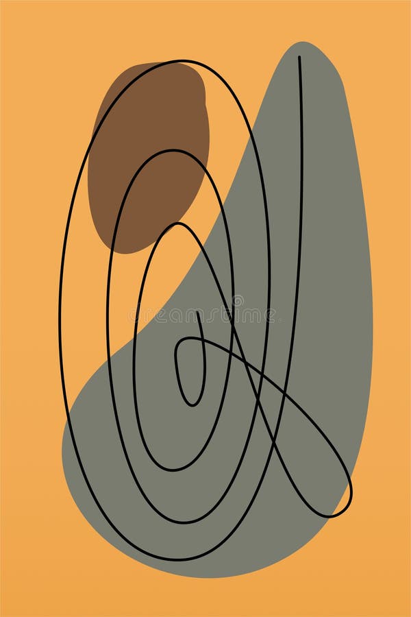 Thread Line Wall Art Decoration Stock Vector - Illustration of line ...