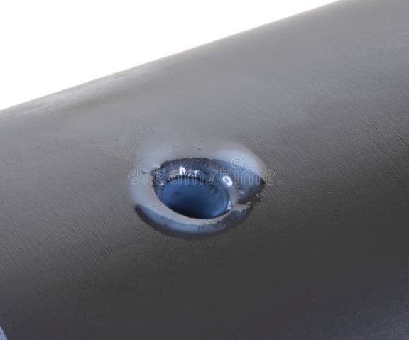 Thread Locking Compound in a Rifle Receiver Hole Stock Image - Image of ...