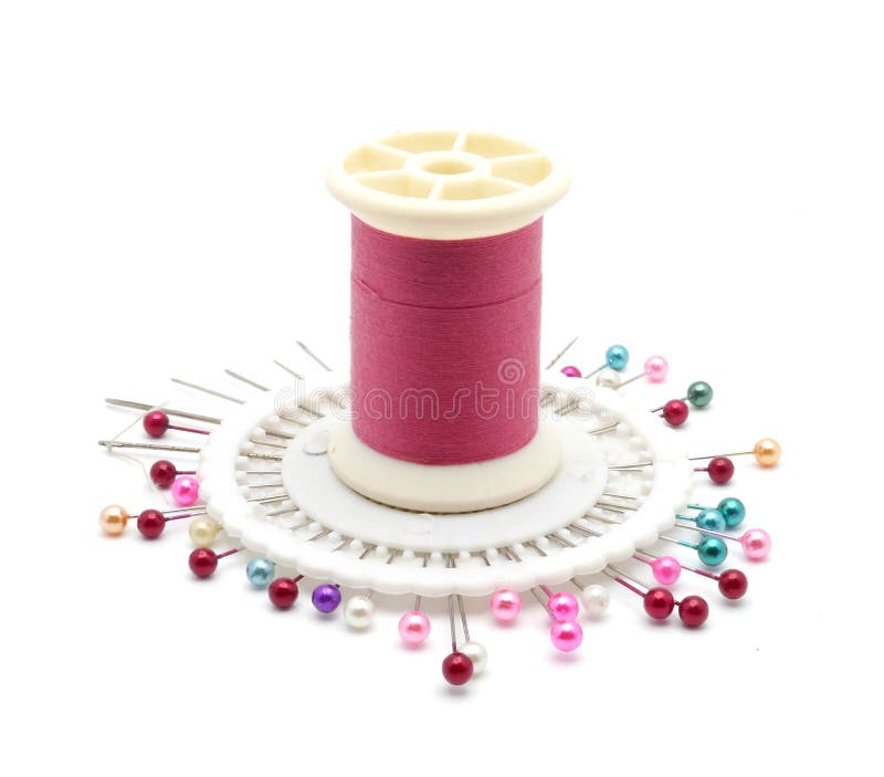 Thread and needle stock image. Image of vivid, industry - 25655767