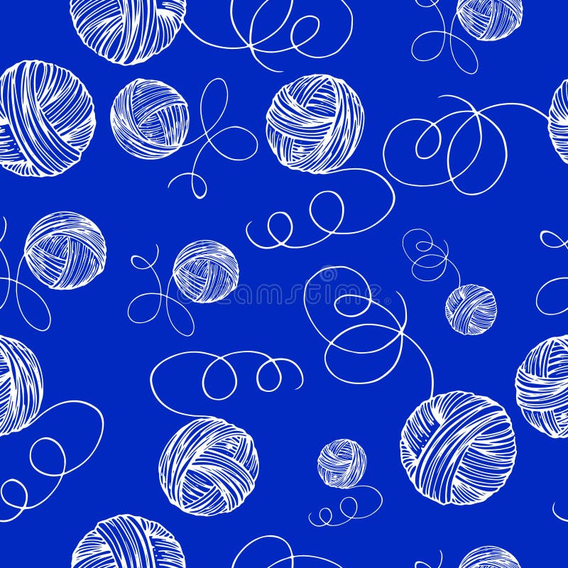 Thread pattern stock vector. Illustration of craft, logo - 91712735