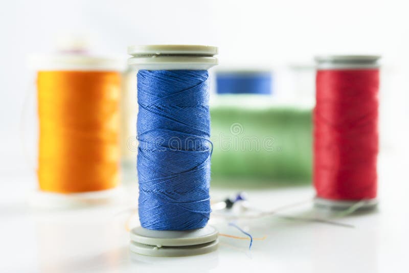 Sewing thread stock photo. Image of knit, creative, clothes - 17718304