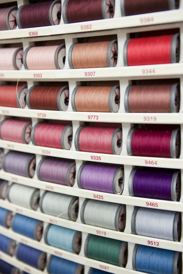 Thread reels stock photo. Image of cotton, colored, pattern - 26216534