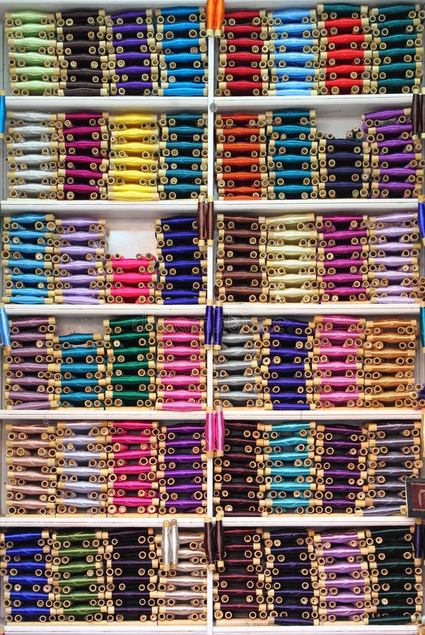 Thread reels stock photo. Image of multicolored, clothing - 31658618