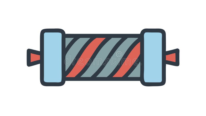 Thread Spool Icon: Sewing Craft Symbol Vector, Vector Design Generative ...