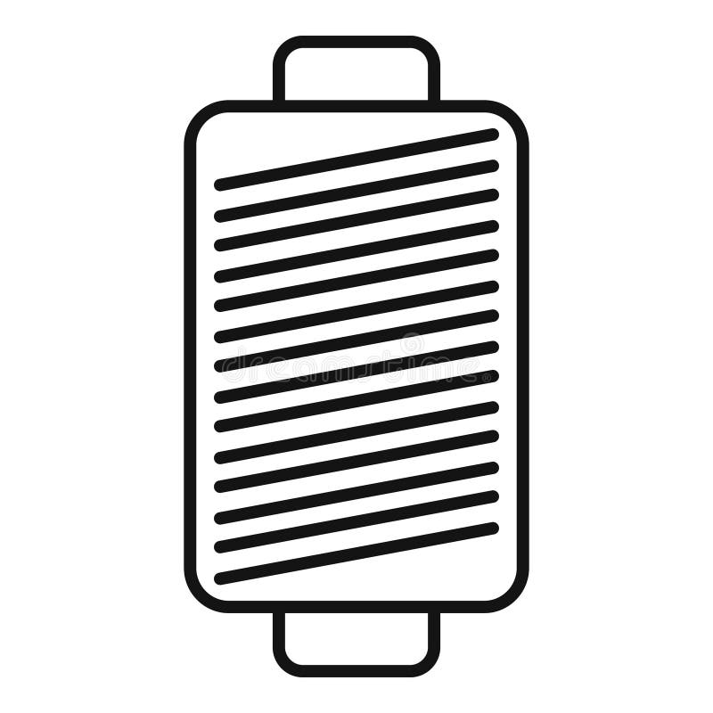 Thread Spool Showing Diagonal Lines for Arts and Crafts Stock ...