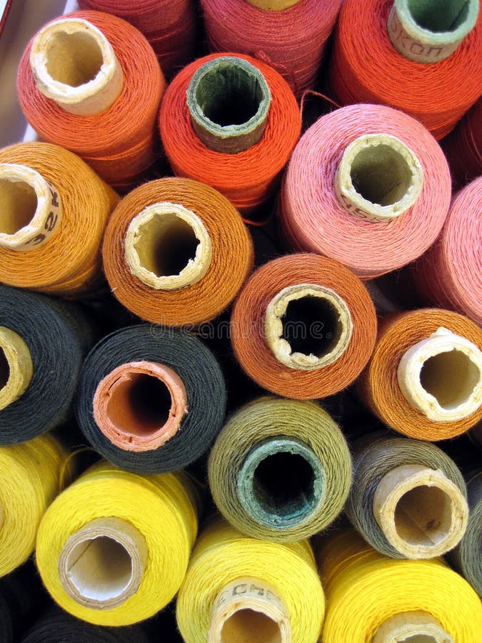 Thread spool stock photo. Image of surface, wooden, yarn - 32425534