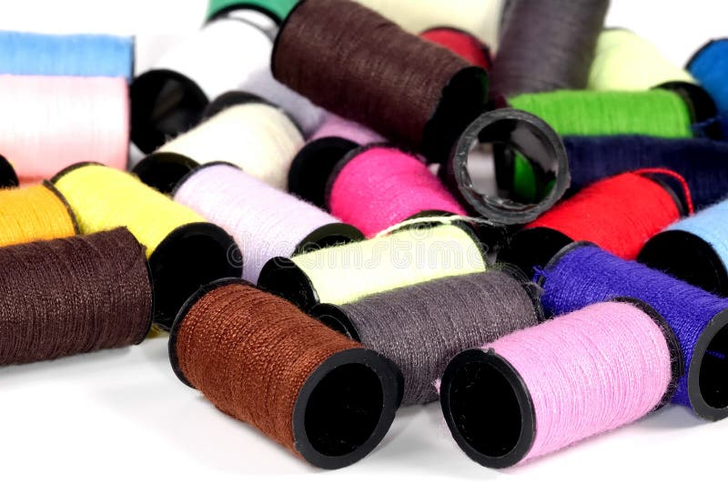 Thread Spools stock photo. Image of yarn, thread, home - 272182