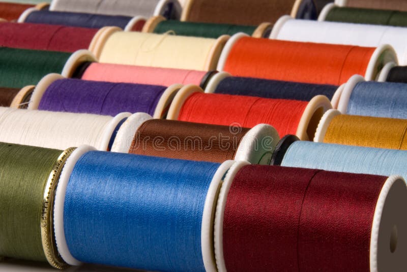 Thread spools stock photo. Image of spools, spool, embroider - 4090828