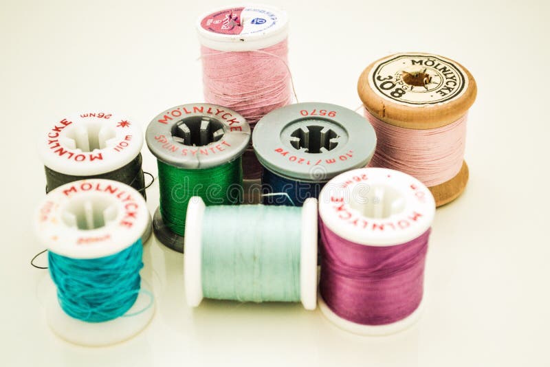 Thread editorial photo. Image of spool, material, thread - 52039466
