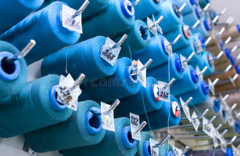 Thread spools stock image. Image of designer, quilt, material - 6793753
