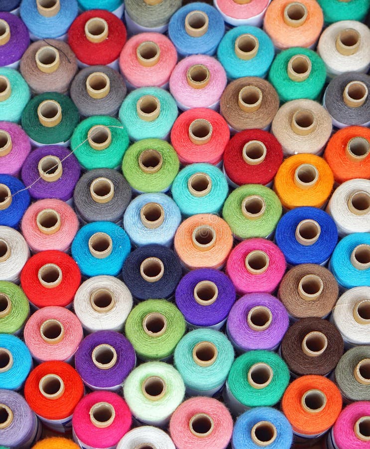 Yarns bobbins stock photo. Image of bobbin, material, machine - 1620834