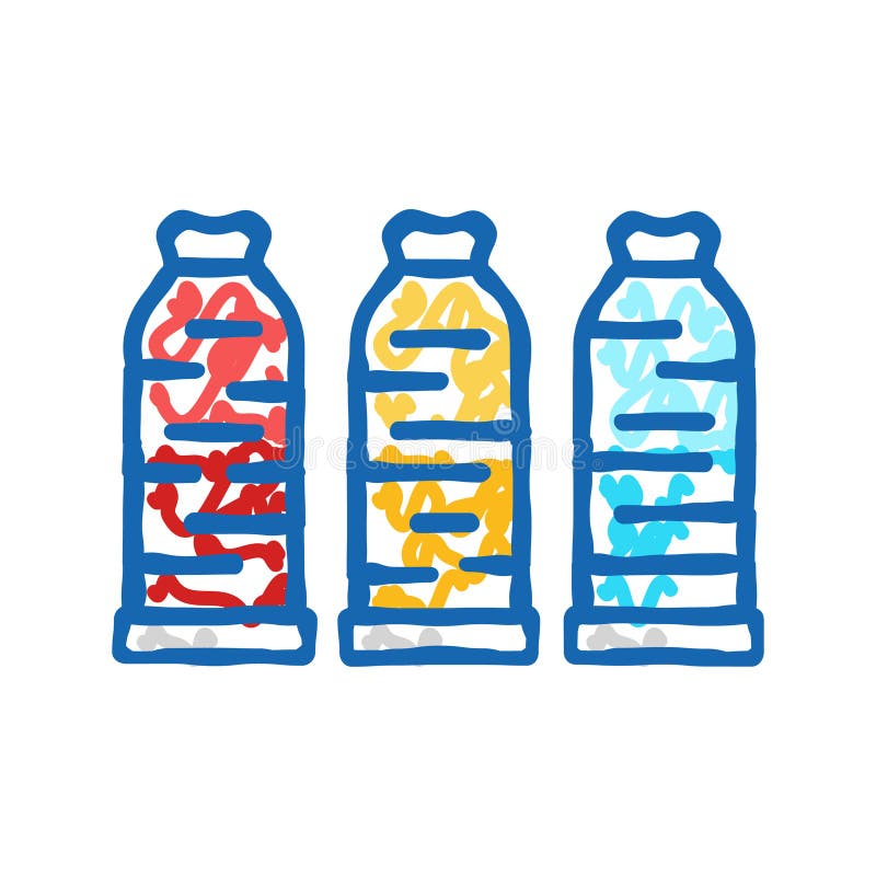 Thread Spools Embroidery Hobby Icon Doodle Illustration Stock ...