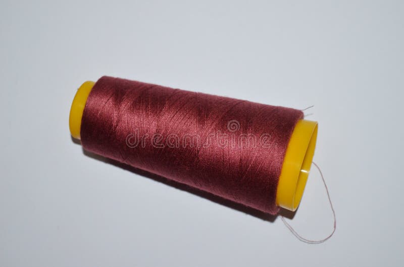 Thread spools stock image. Image of used, rolls, isolated - 91120223