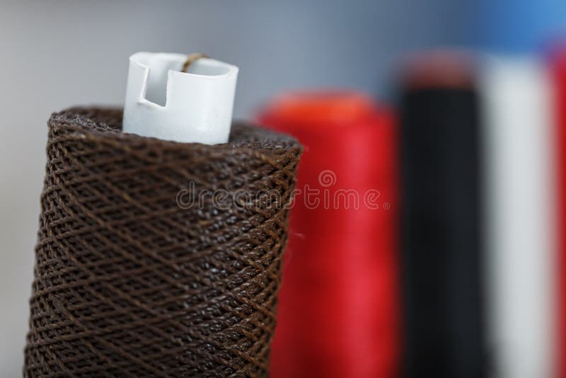 Thread Spools for Sewing are Used in the Fabric and Textile Industries ...