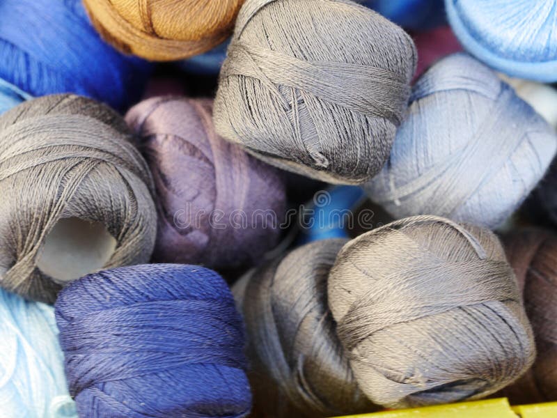 Thread twine wool stock image. Image of sewing, homemade - 31684071