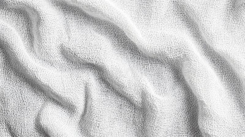 Thread White Fabric Texture Stock Illustration - Illustration of thread ...