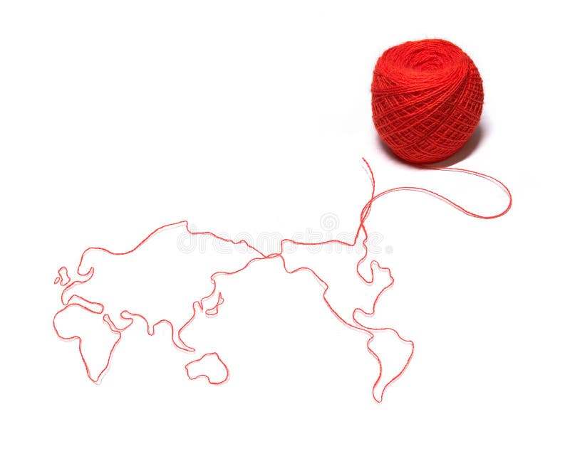 Thread world stock photo. Image of fibre, north, asia - 11778200