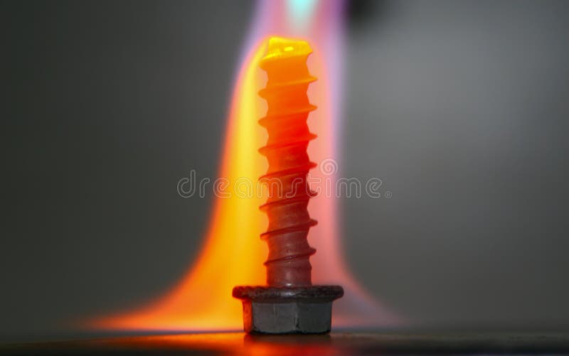 Burning stock image. Image of closeup, lasting, glowing - 127779407