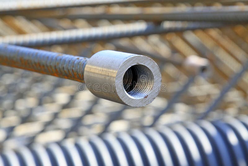 Threaded metal parts stock image. Image of texture, parts - 216401057