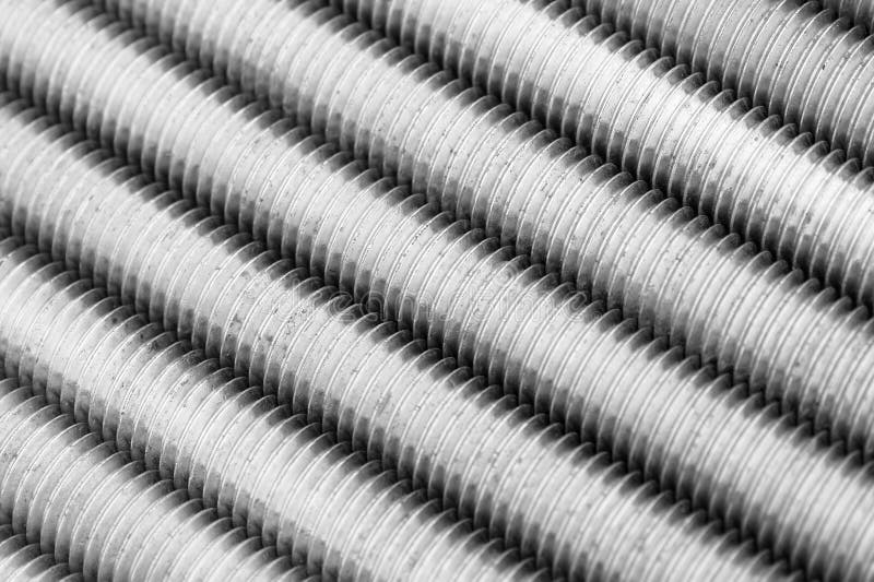 Threaded Metal Rods stock image. Image of abstract, ready - 5569625