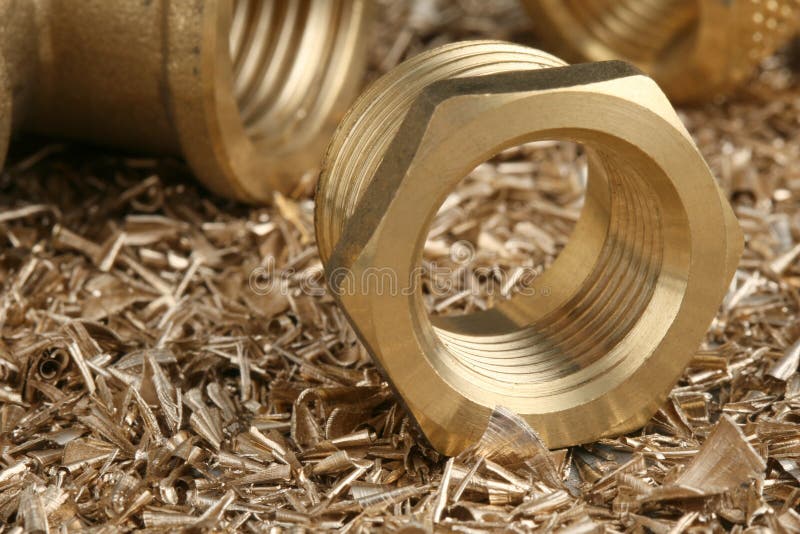 Threaded pipe fitting stock image. Image of nipple, construction - 3069111