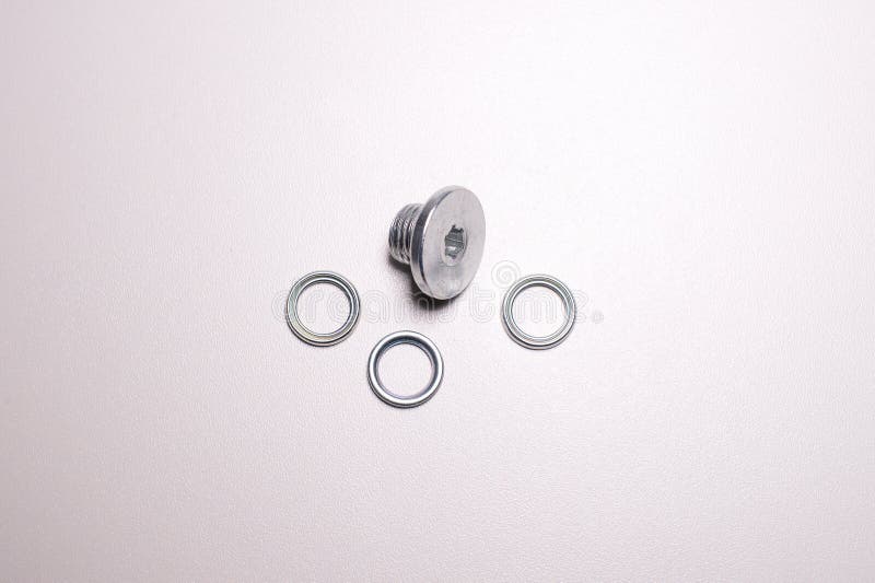 Threaded Plug and Lip Seal for Automatic Transmission. a Part for Car ...