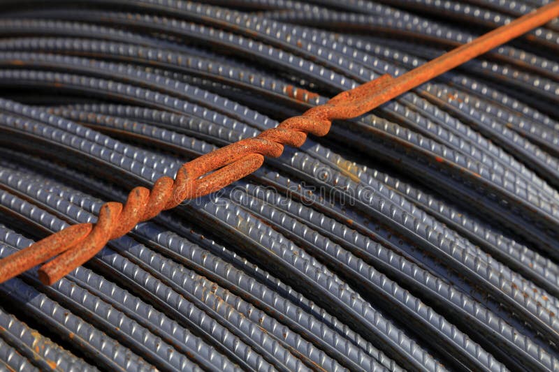 Threaded Steel in the Factory Stock Photo - Image of materials ...