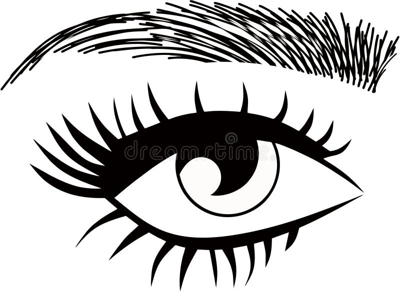 Threading Salon logo stock vector. Illustration of female - 74932715