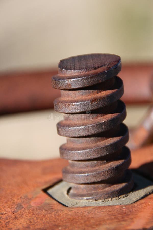 Threads stock image. Image of iron, metal, wheel, spiral - 229861241