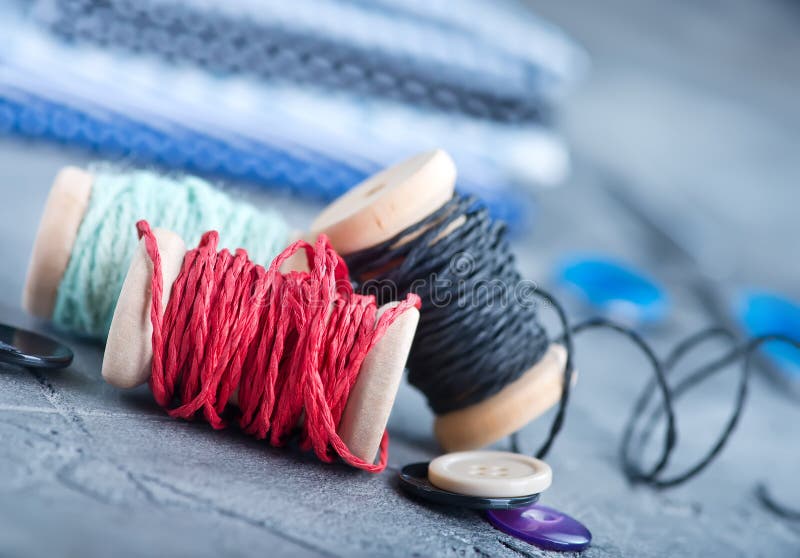 Threads stock photo. Image of fashion, clothing, equipment - 94803058