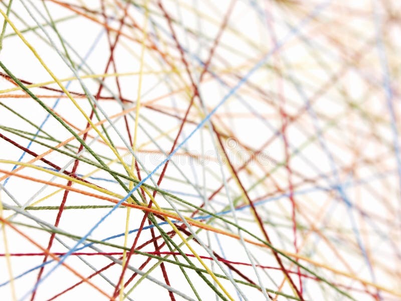 Threads from cotton stock image. Image of concepts, silk - 7701665