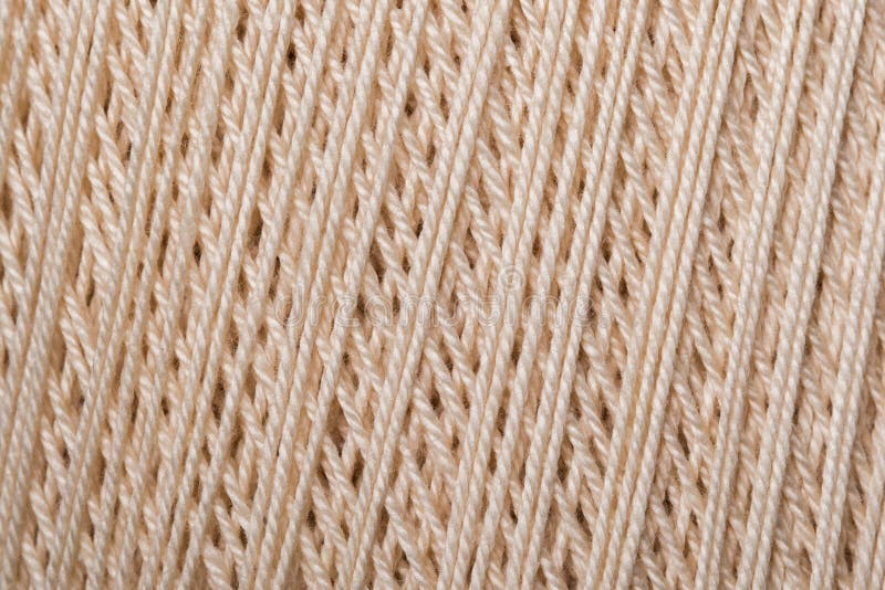 Threads Densely Reeled Up on the Coil. Stock Image - Image of blue ...