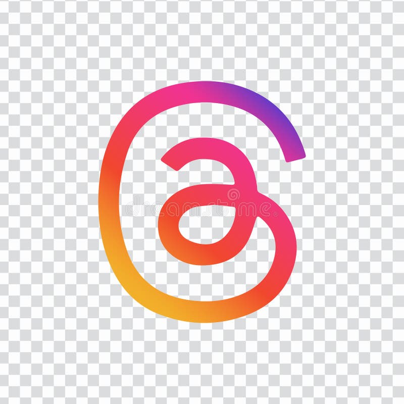 Threads, an Instagram App on White Background. Threads Social Network ...