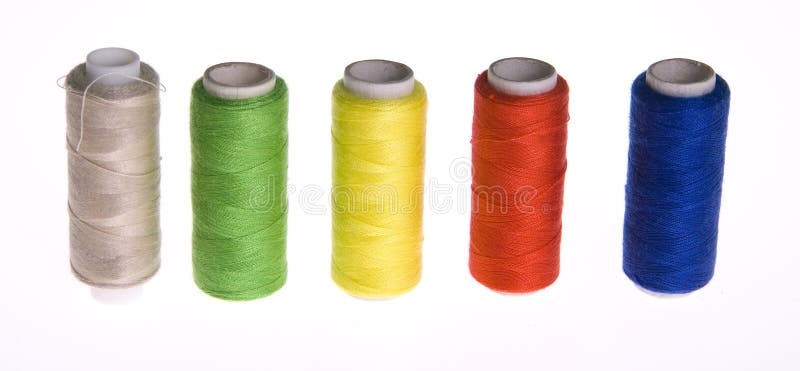 Threads for sewing stock image. Image of craft, needle - 9654279