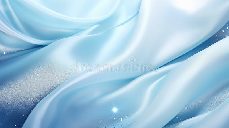 Threads Light Blue and Silver Background Stock Illustration ...