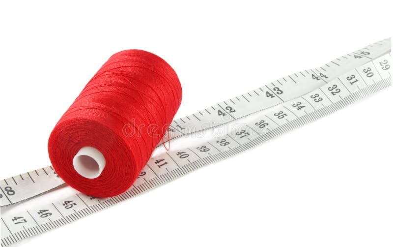 Threads with meter stock photo. Image of fashion, inch - 20004356
