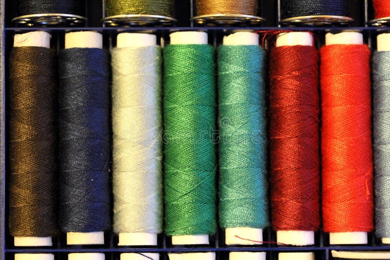 Threads stock photo. Image of colourful, silky, material - 37499526