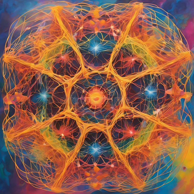 Threads of Unity stock photo. Image of glowing, deep - 346734918