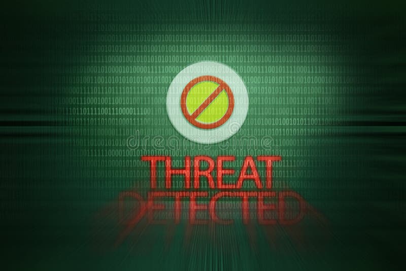 Threat Detected Message. Computer Virus Stock Image - Image of alert ... Threat Detected Message. Computer Virus Stock Image - Image of alert ...
